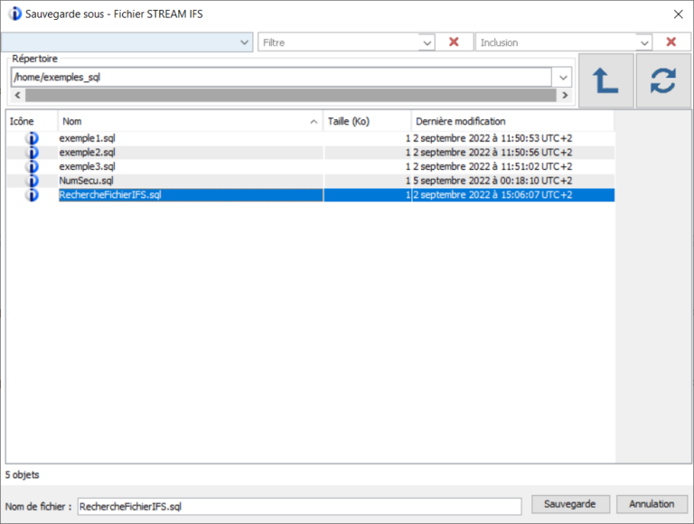 Exemples SQL personnalisés sur ACS – Gaia